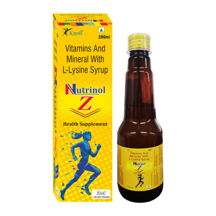 NUTRINOL Z SYRUP (MONO) 200ML - Knoll Healthcare