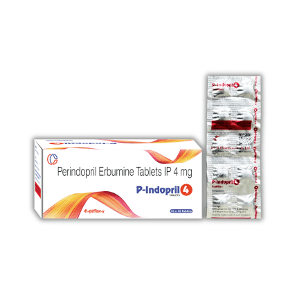 P-INDOPRIL-4 TAB 10*10 (STRIP) - Knoll Healthcare