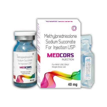 MEDCORS INJ 40MG - Knoll Healthcare