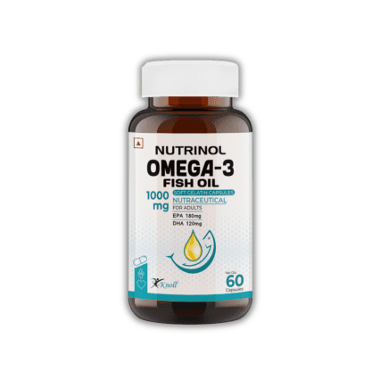 NUTRINOL OMEGA-3 FISH OIL CAP 1*60 - Knoll Healthcare