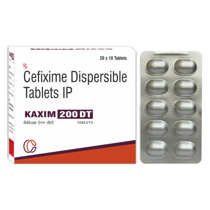 KAXIM-200DT TAB (ALU) 20*10 - Knoll Healthcare