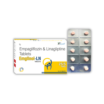 EMGLINOL-LN 25/5 TAB - Knoll Healthcare